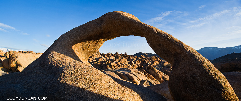 panoramic landscape stock photography - Alabama Hills, California ...