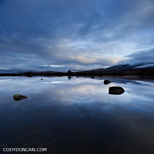 Loch Ba Rannoch Moor panoramic landscape travel photography, Scotland ...