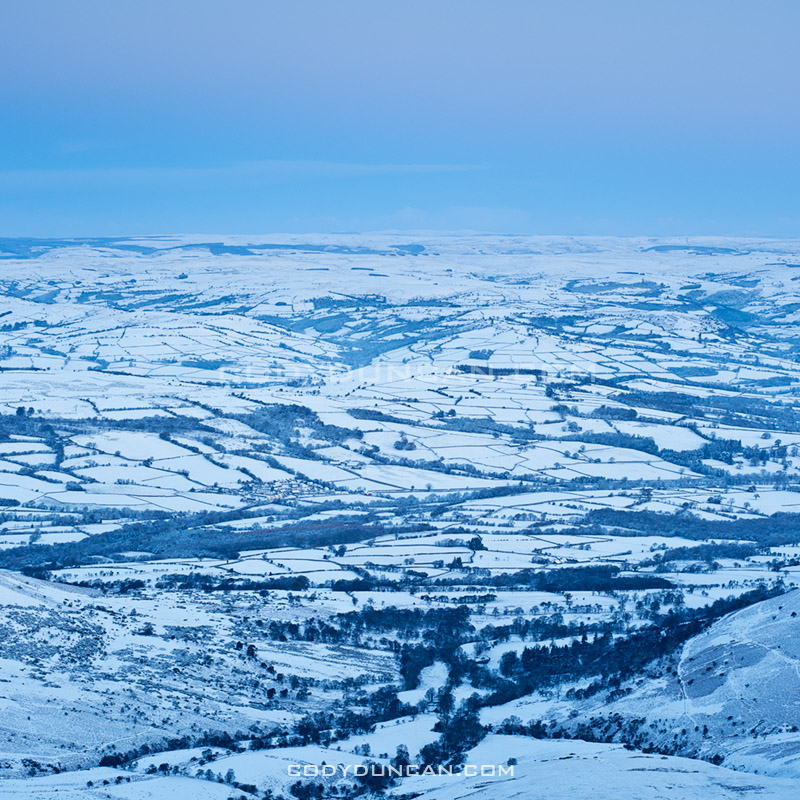 November 2010 winter snow Brecon Beacons Wales | Cody Duncan Photography
