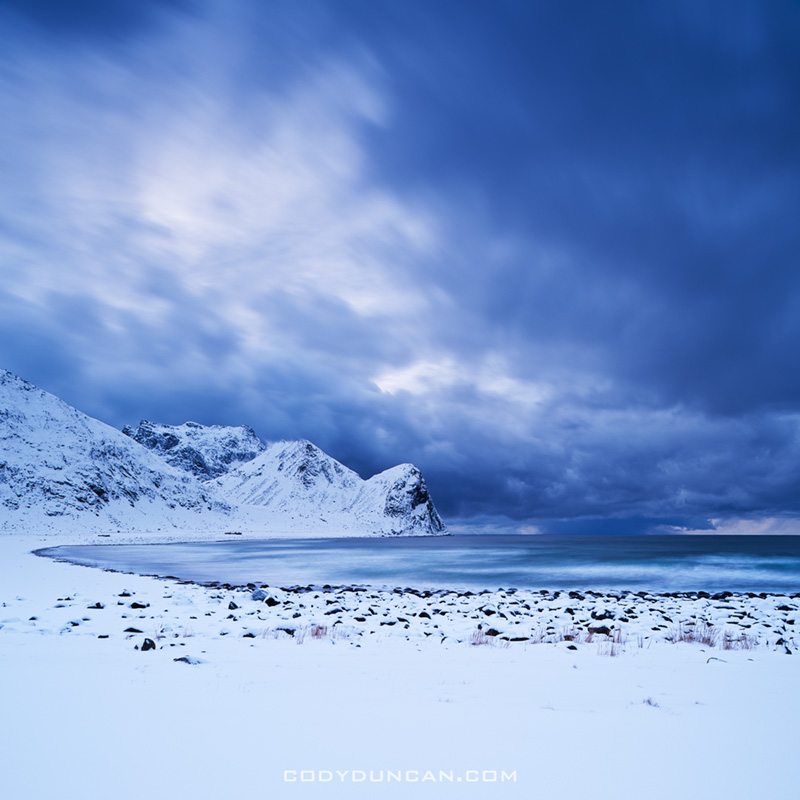 Unstad Beach Lofoten Islands Photos | Cody Duncan Photography