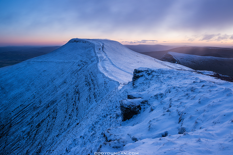Brecon Beacons - Pen Y Fan Winter Sunrise Photos | Cody Duncan Photography